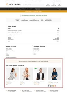 Best Order Confirmation eCommerce Examples - CommerceGurus