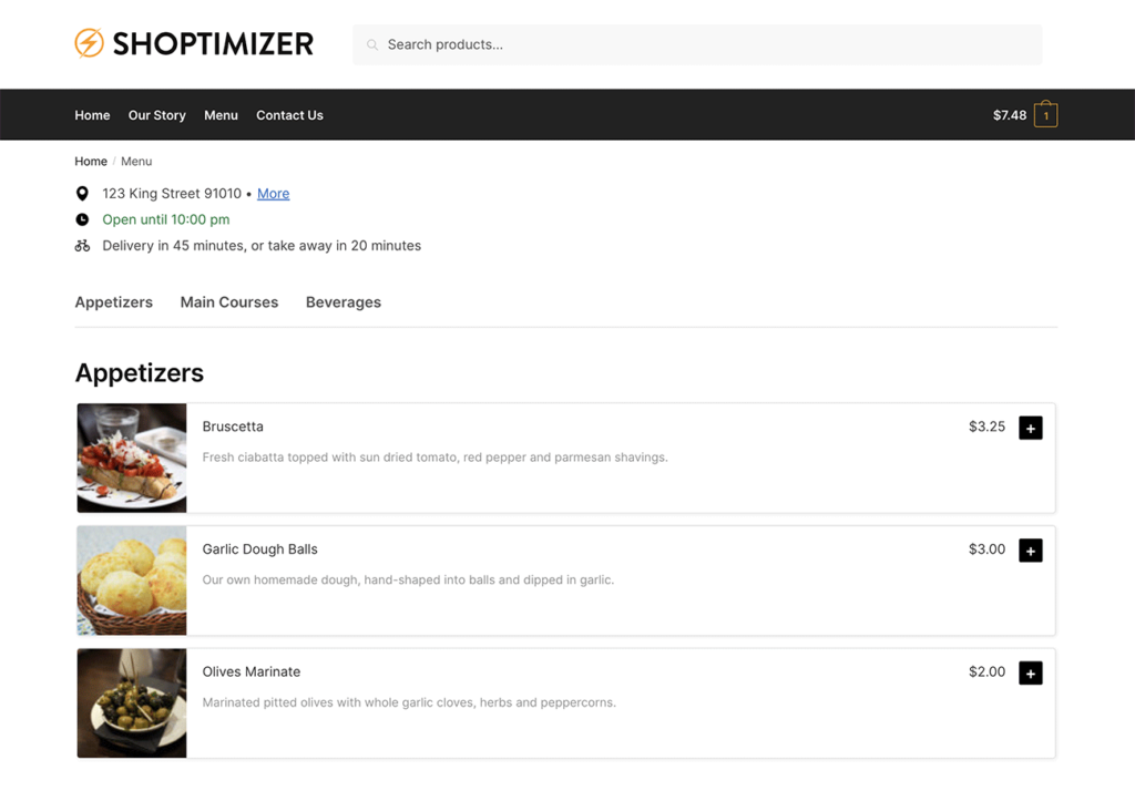 Creating an Online Food Ordering System in WooCommerce