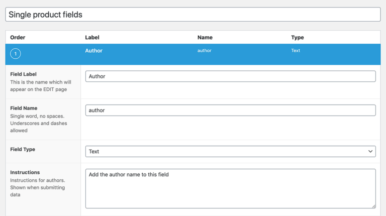 Add Custom Fields To Woocommerce Products Using Acf