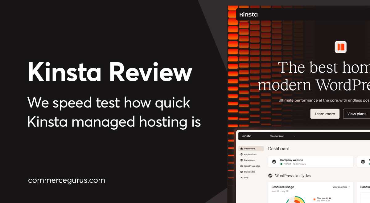 Kinsta Review - How well does it work for WooCommerce Hosting ...
