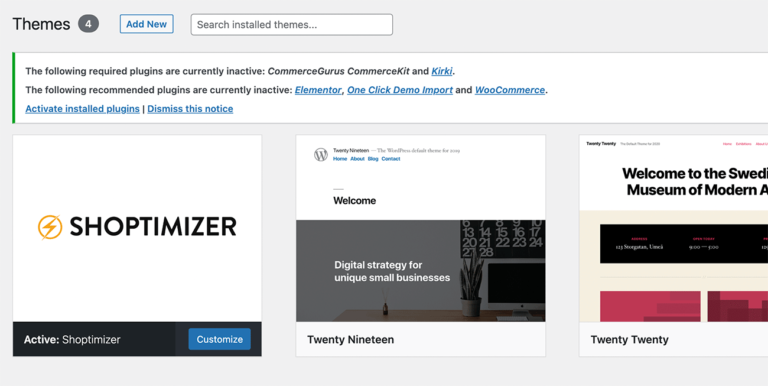 Shoptimizer WooCommerce Theme Install Guide including Video!