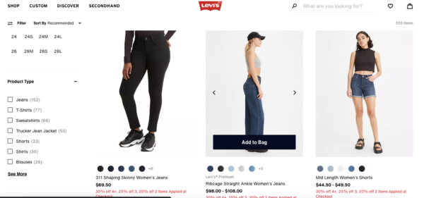 eCommerce Listings Pages - We Look At 10 Top Examples