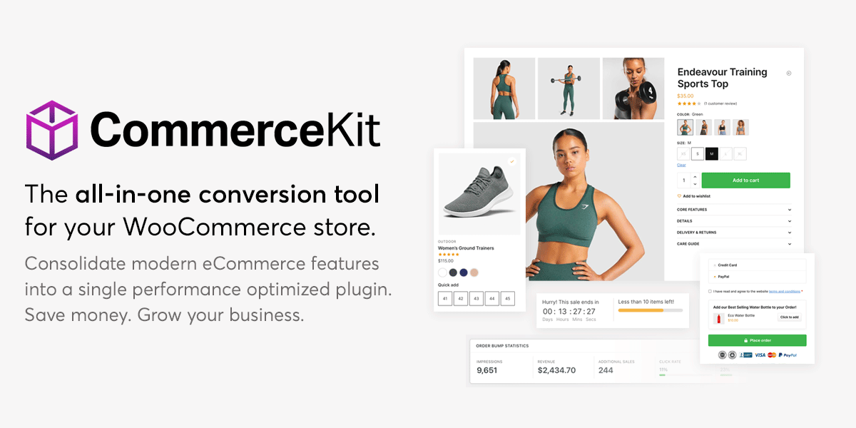 CommerceKit - The all-in-one conversion tool for WooCommerce