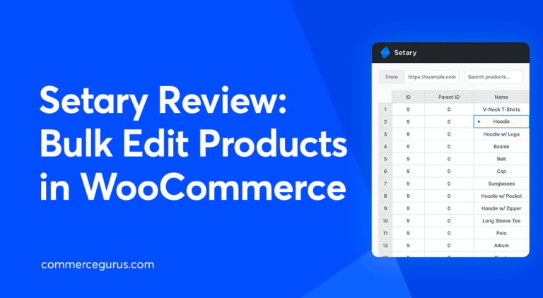 Setary Review: Bulk Edit Products in WooCommerce