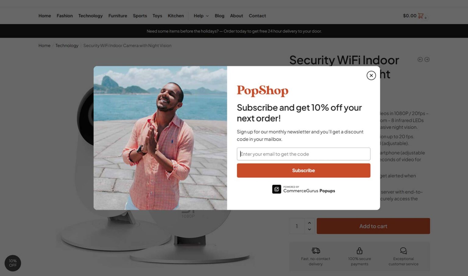 eCommerce Popup Design Best Practices - CommerceGurus